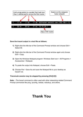 Traceroute- A Networking Tool | PDF