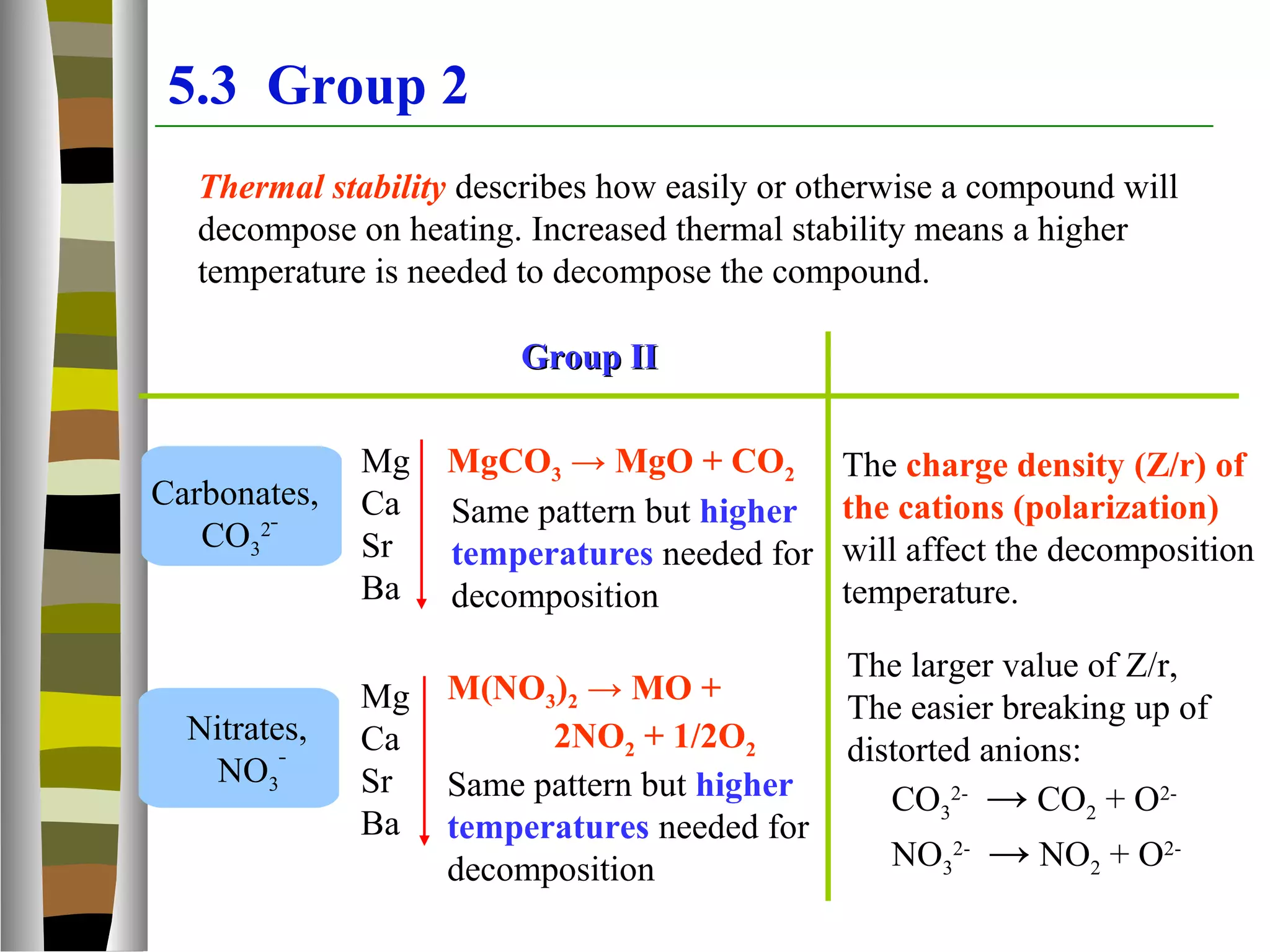 Group 2 Elements - Trends and Properties | PPT