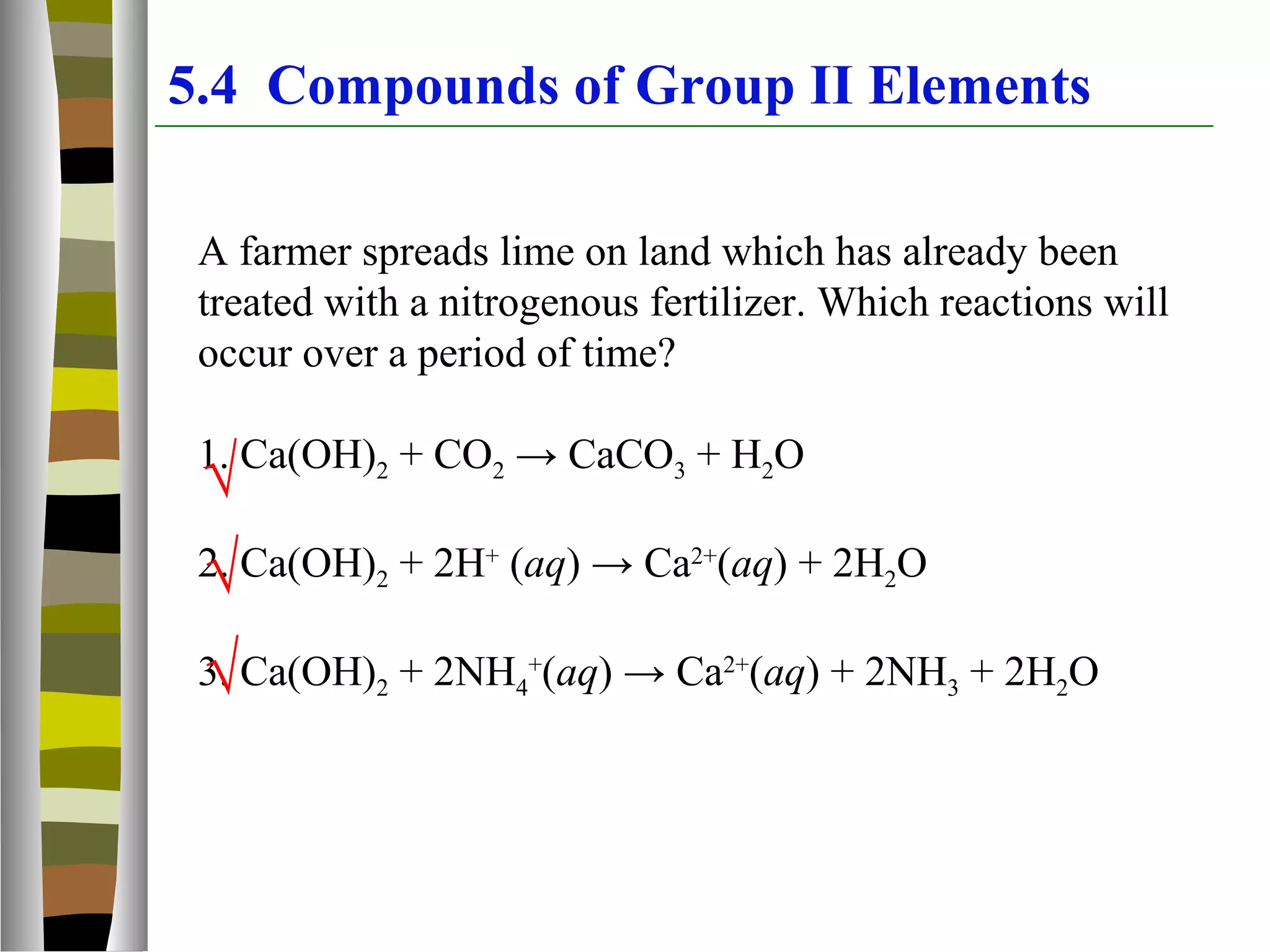 Group 2 Elements - Trends and Properties | PPT