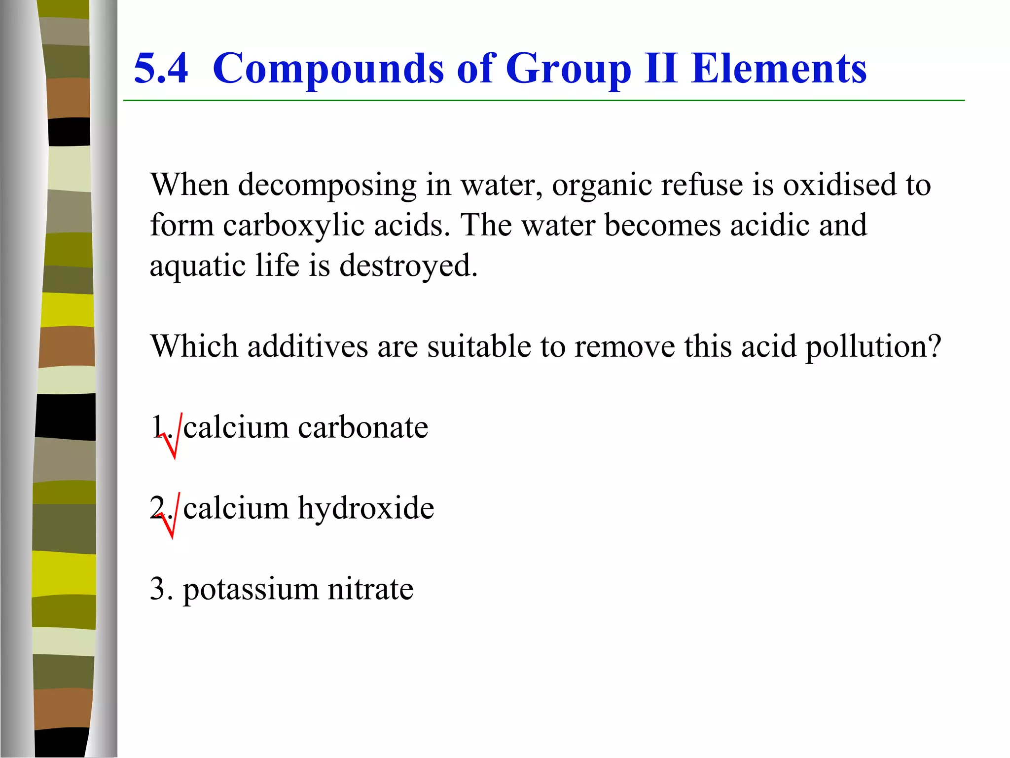 Group 2 Elements - Trends and Properties | PPT
