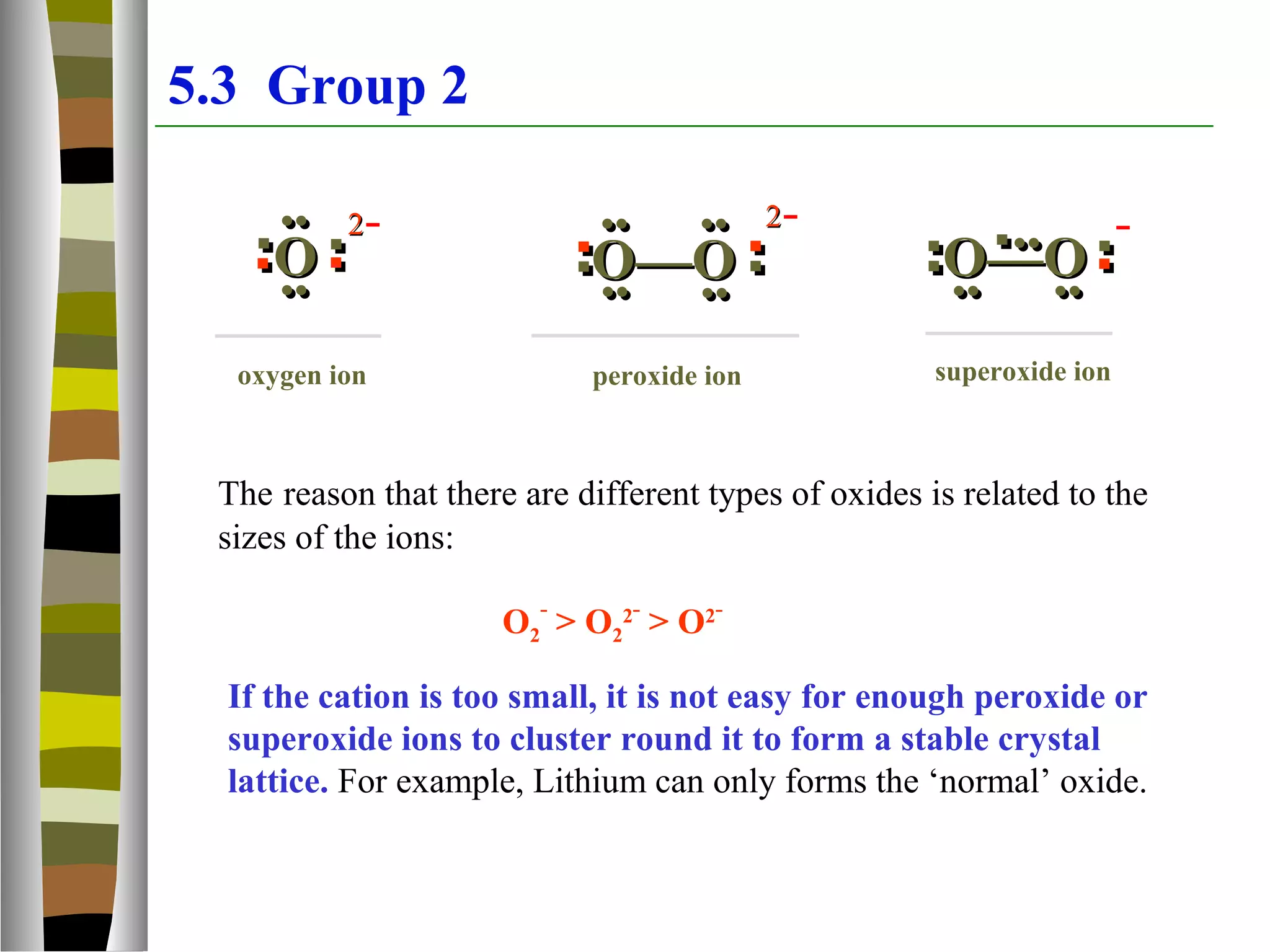 Group 2 Elements - Trends and Properties | PPT