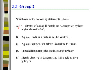 Group 2 Elements - Trends and Properties | PPT