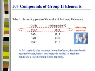 Group 2 Elements - Trends and Properties | PPT