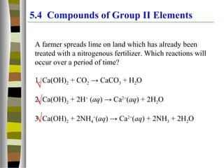 Group 2 Elements - Trends and Properties | PPT