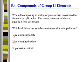 Group 2 Elements - Trends and Properties | PPT
