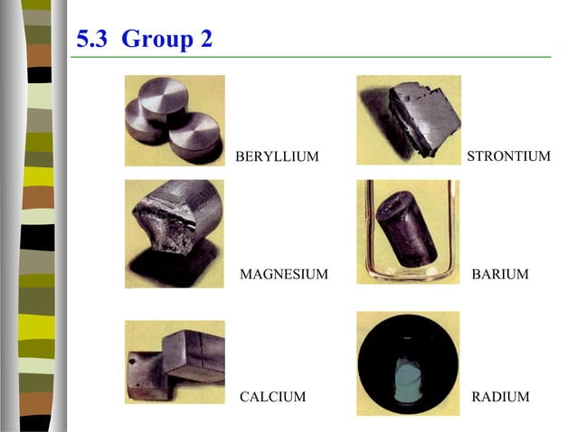 Group 2 Elements - Trends and Properties | PPT | Chemistry | Science