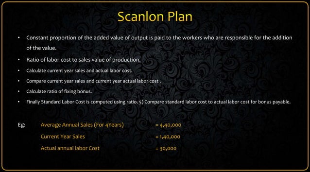 Group incentive plans | PPTX | Business Accounting & Finance | Business