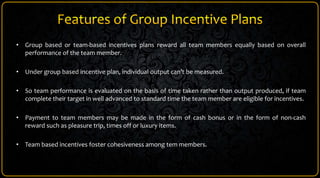 Group incentive plans | PPTX