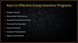Group incentive plans | PPTX