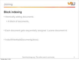 Grouping and Joining in Lucene/Solr | PDF