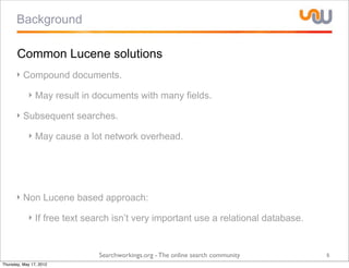 Grouping and Joining in Lucene/Solr | PDF