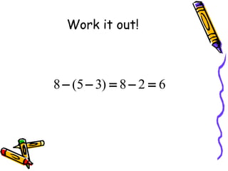 Grouping Symbols | PPT