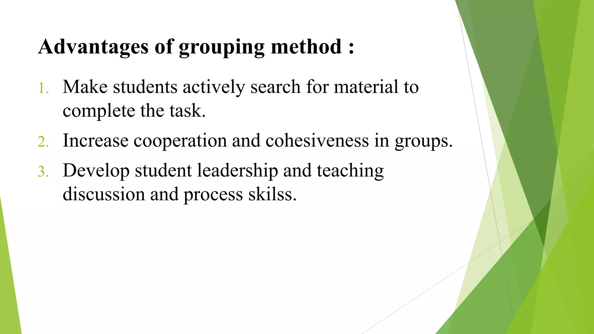 GROUPING METHOD | PPTX