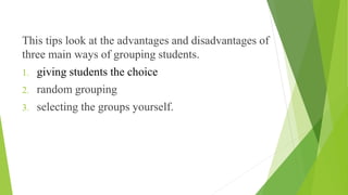 GROUPING METHOD | PPTX