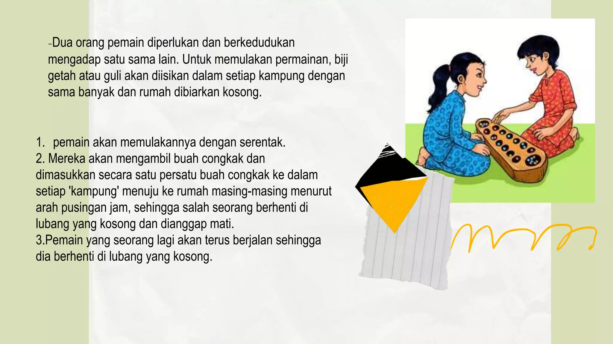 PERMAINAN TRADISIONAL CONGKAK | PPTX