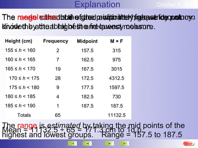 Grouping data continuous | PPT