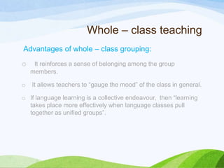 Grouping students | PPTX