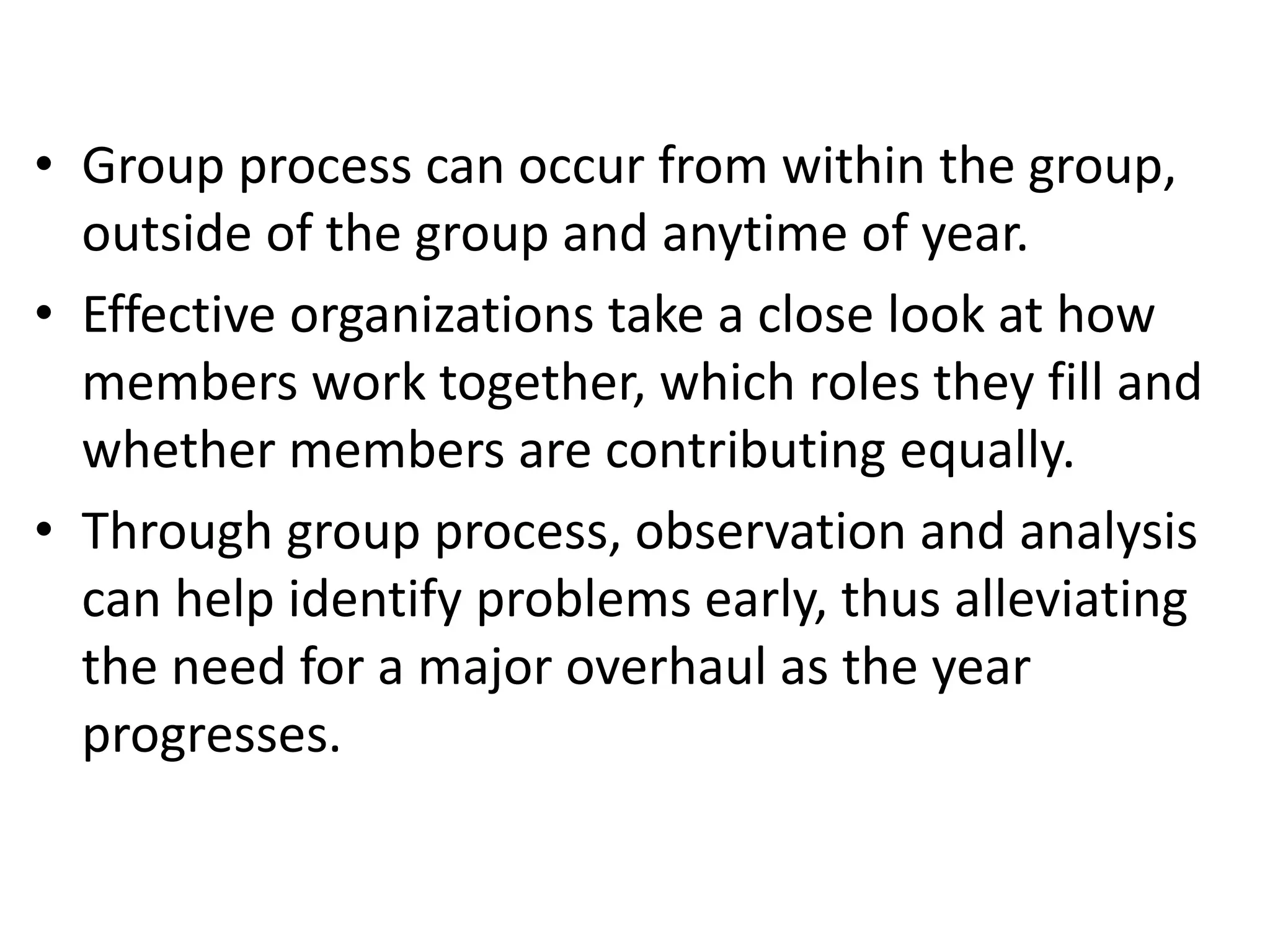 Group and intergroup processes | PPTX