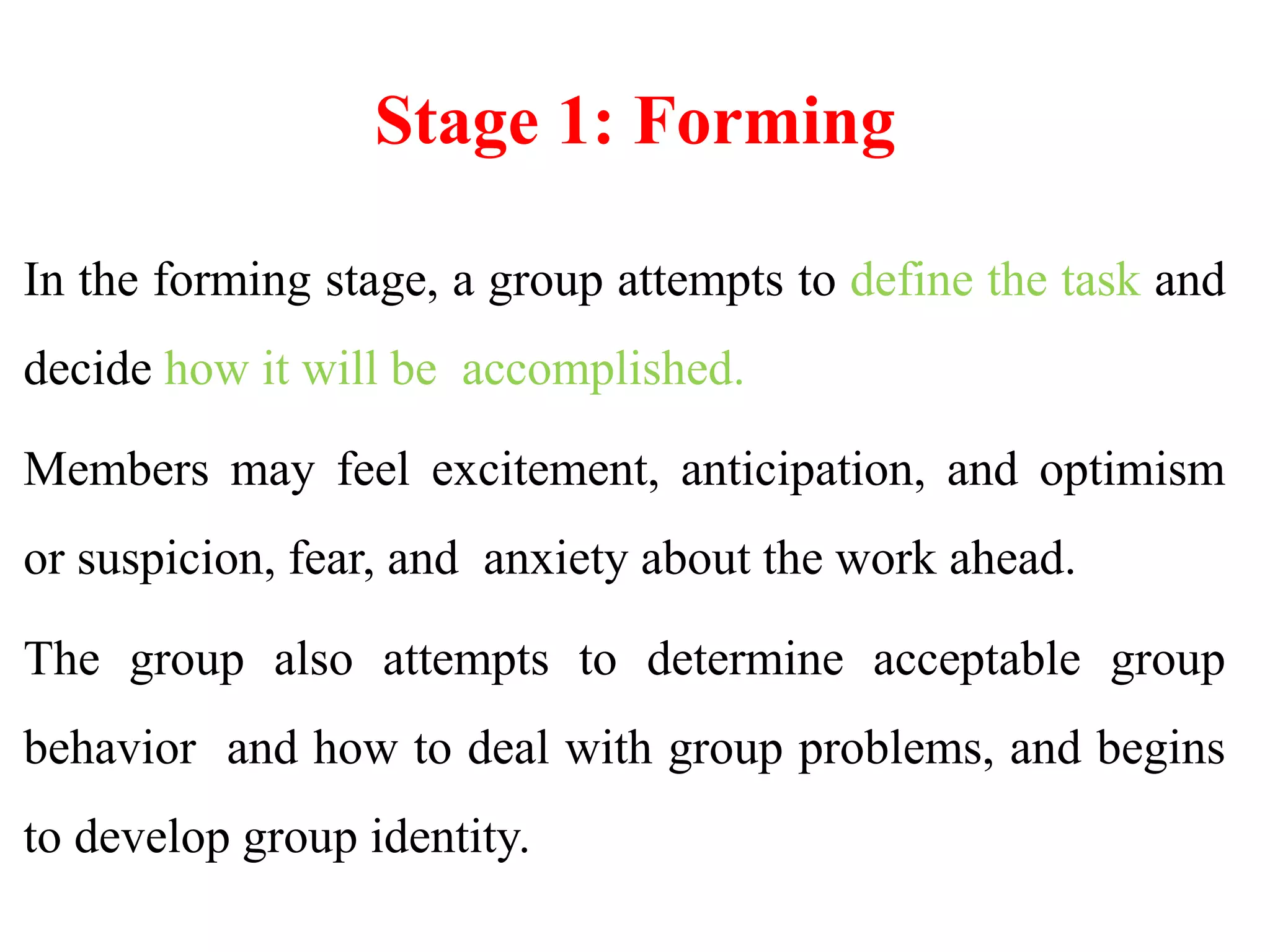 Group and intergroup processes | PPTX