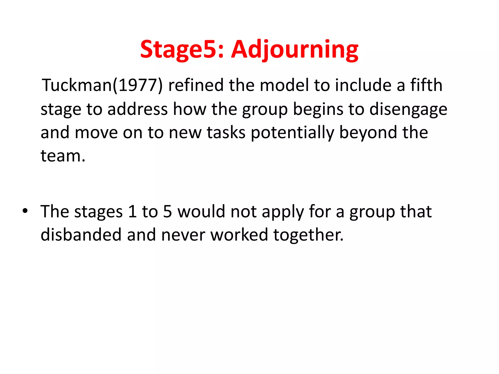 Group and intergroup processes | PPTX