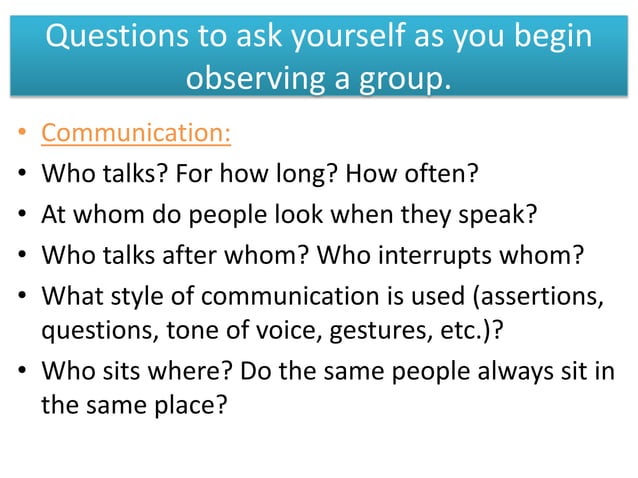 Group and intergroup processes | PPTX | Business | Business and Finance