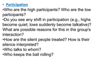Group and intergroup processes | PPTX