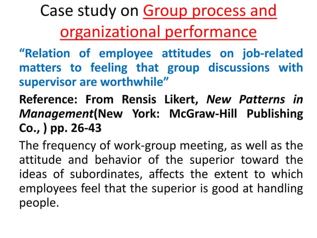 Group and intergroup processes | PPTX | Business | Business and Finance