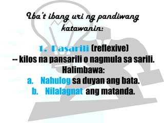 Group iv Sanhi at bunga | PPTX