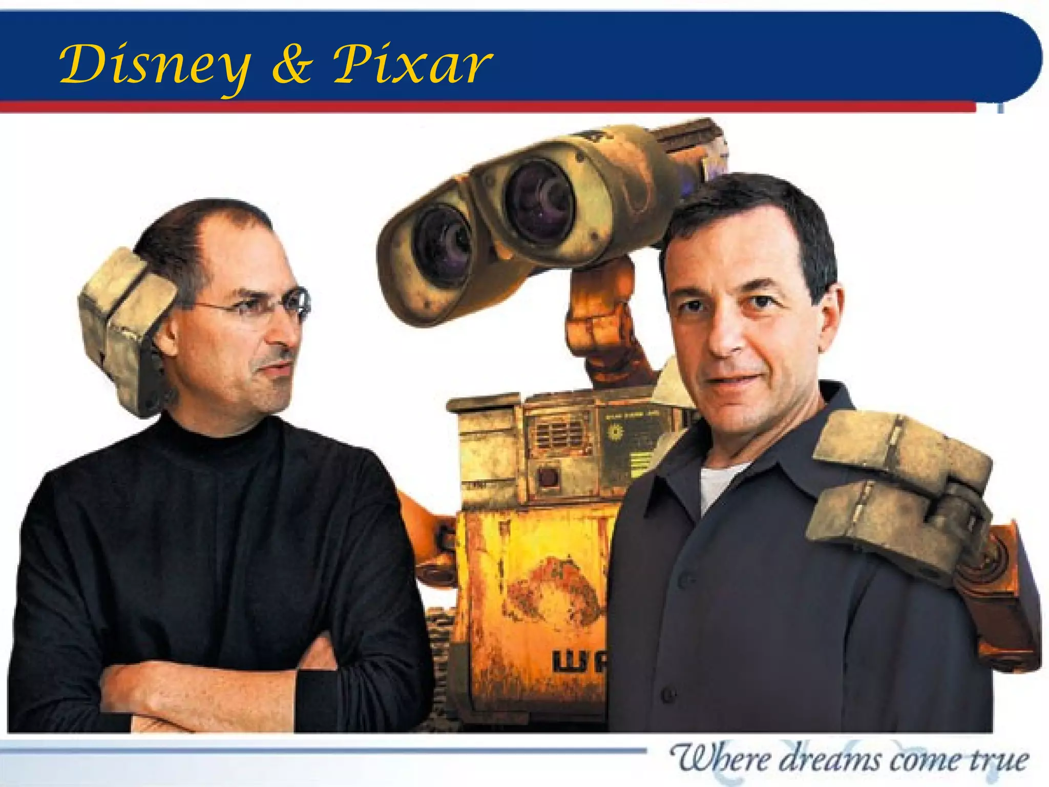 Pixar - Disney M&A Situation | PPT