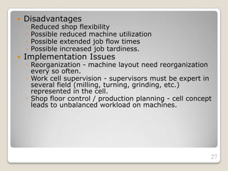 Group Layout (Manufacturing Management) | PPTX