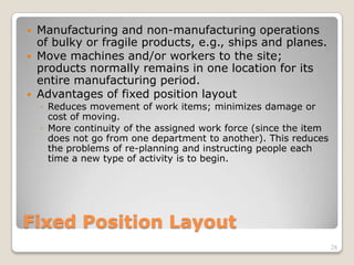 Group Layout (Manufacturing Management) | PPTX