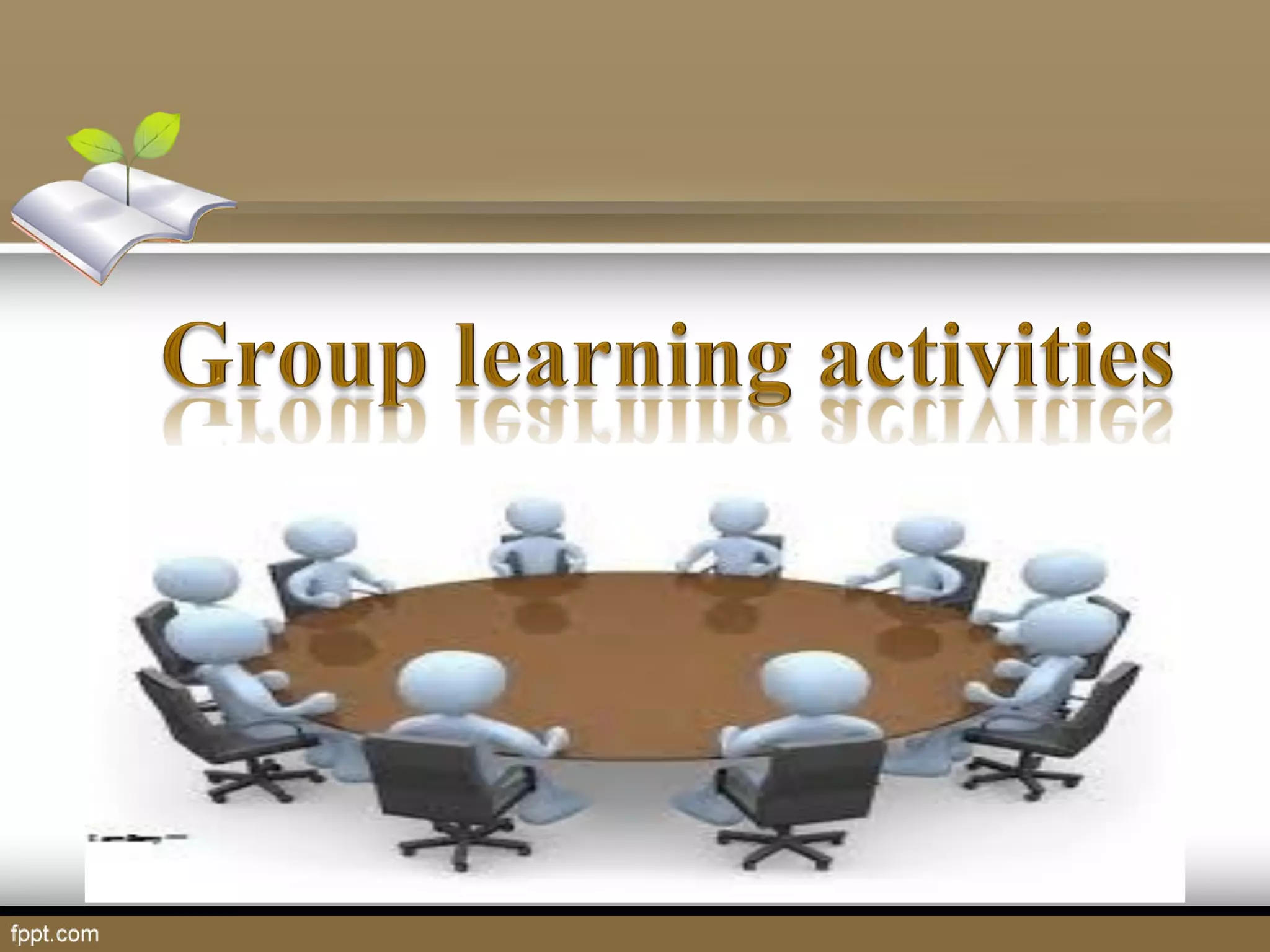 Group learning activities | PDF