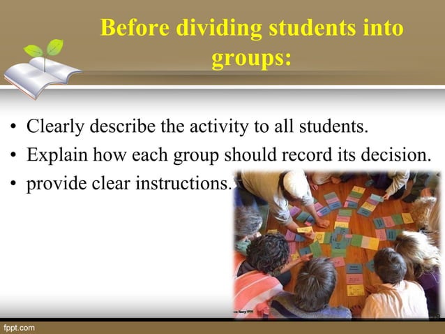 Group learning activities | PDF | Homework and Study | Education