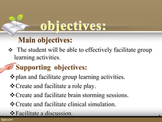Group learning activities | PDF