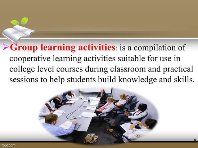 Group learning activities | PDF | Homework and Study | Education