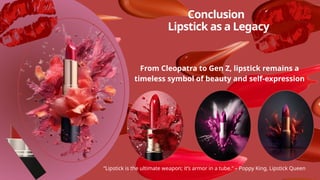 **"Lipstick: A timeless symbol of beauty, power, and self-expression ...