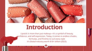 **"Lipstick: A timeless symbol of beauty, power, and self-expression ...