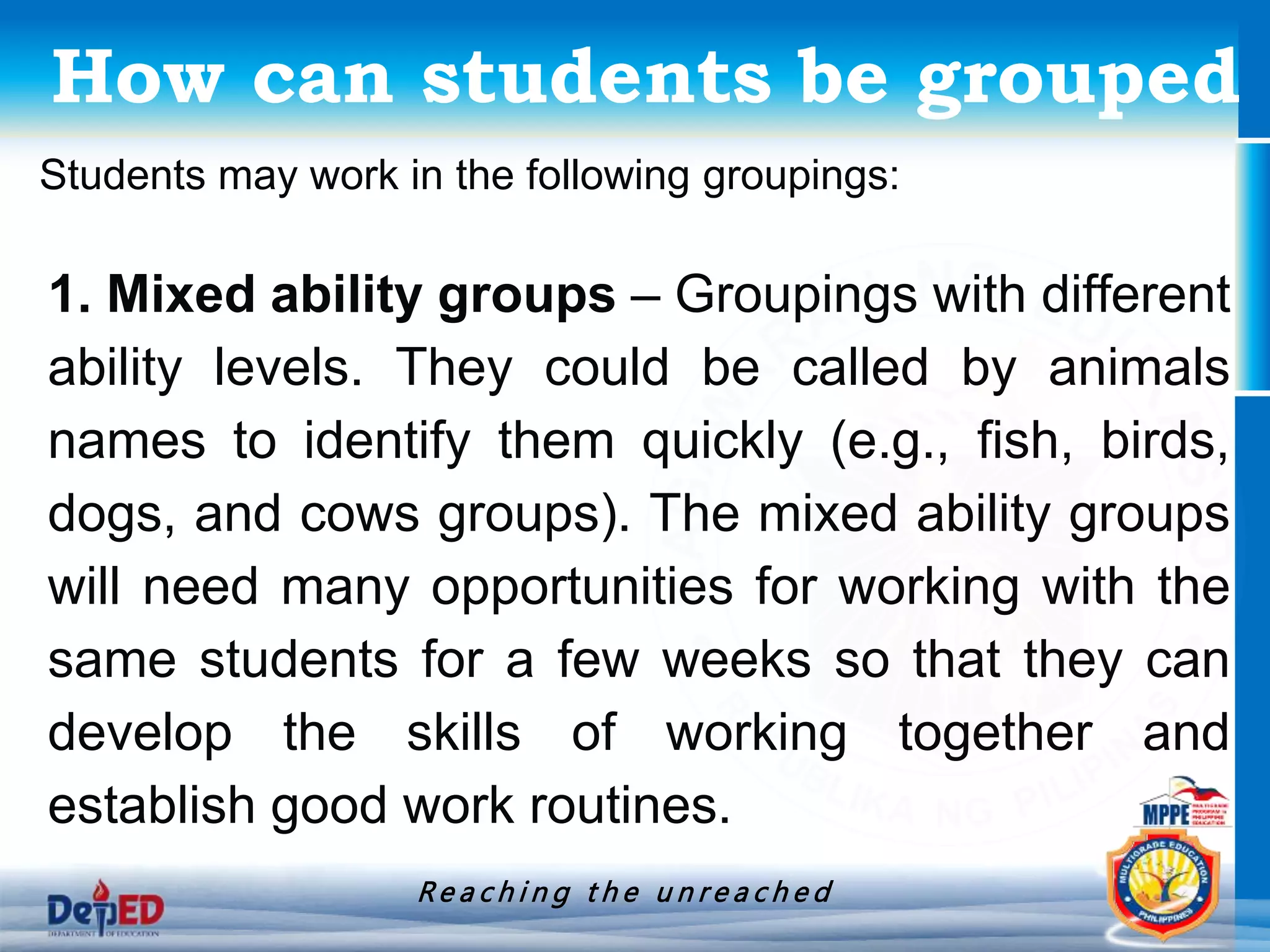 Group Management | PPTX