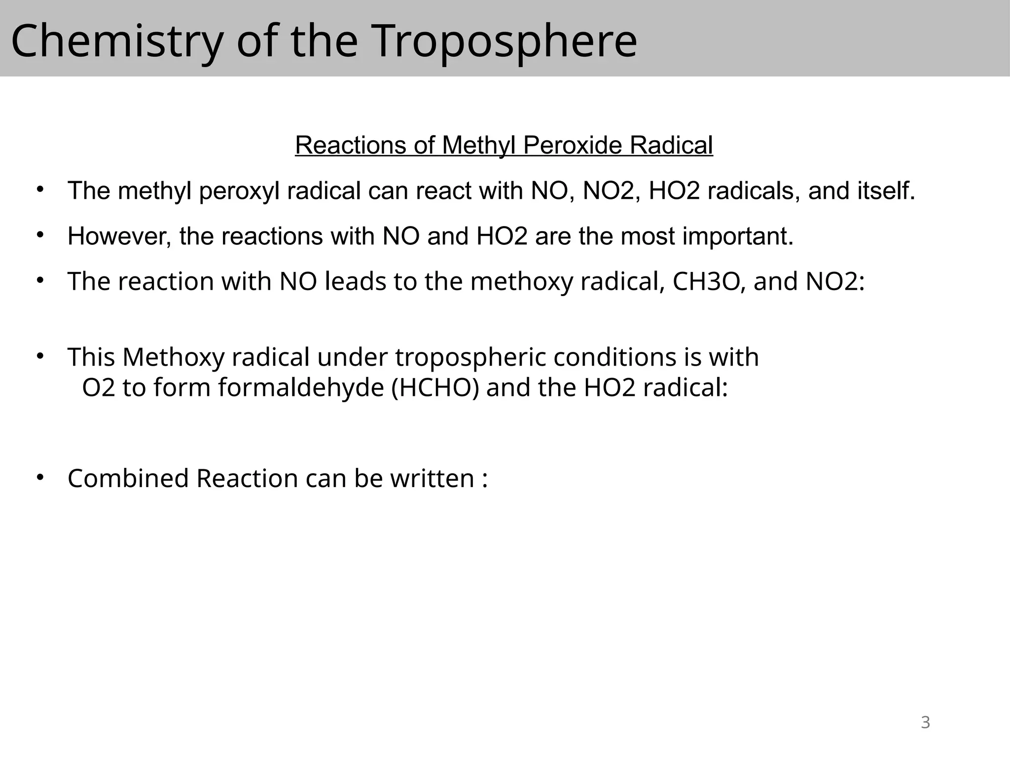 organic aerosols tropospheric layer of atmosphere | PPTX