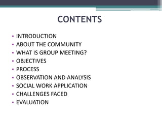 Group meeting on girl education | PPTX