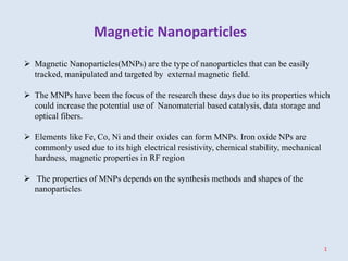 Magnetic Nanomaterials | PPTX
