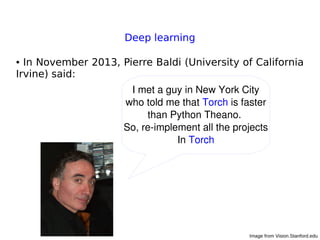 Torch: a scientific computing framework for machine-learning practitioners | PPT