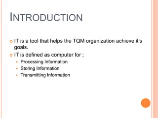 Information Technology (IT) | PPTX