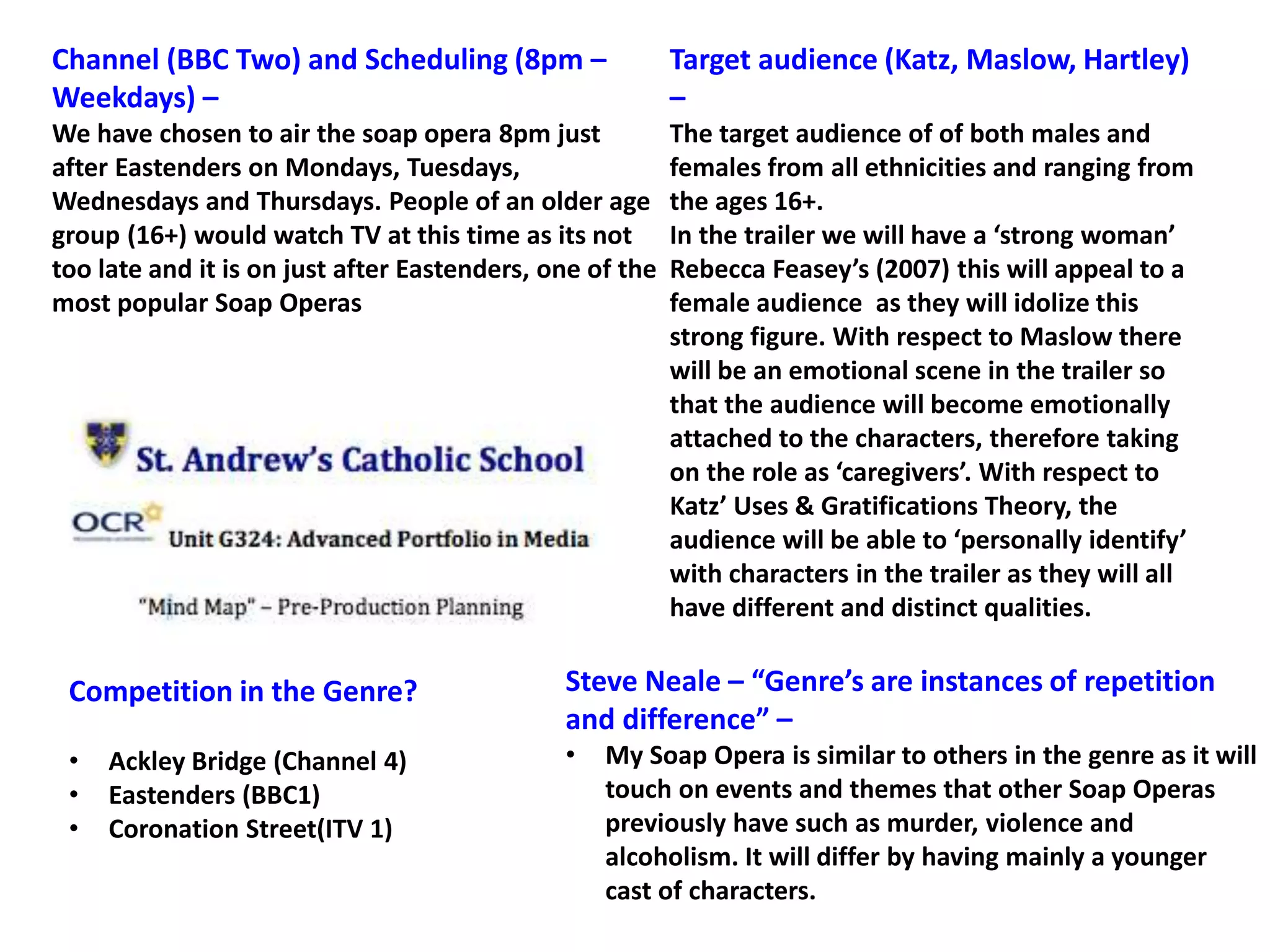 Group mind map for trailer | PPTX