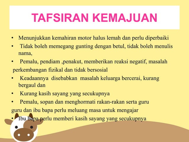 Pemerhatian terhadap kanak-kanak | PPTX