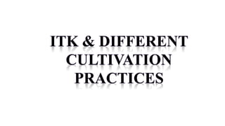 organic farming using ITK | PPTX