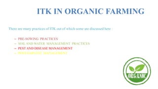 organic farming using ITK | PPTX