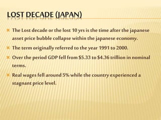 1990 Japanese recession | PPTX