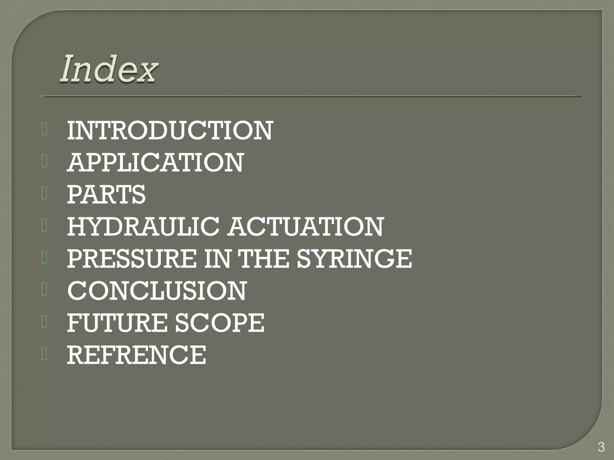 Syringe Actuated Mechanism | PPT