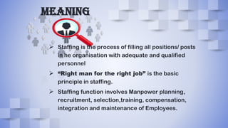 STAFFING PROCESS | PPTX